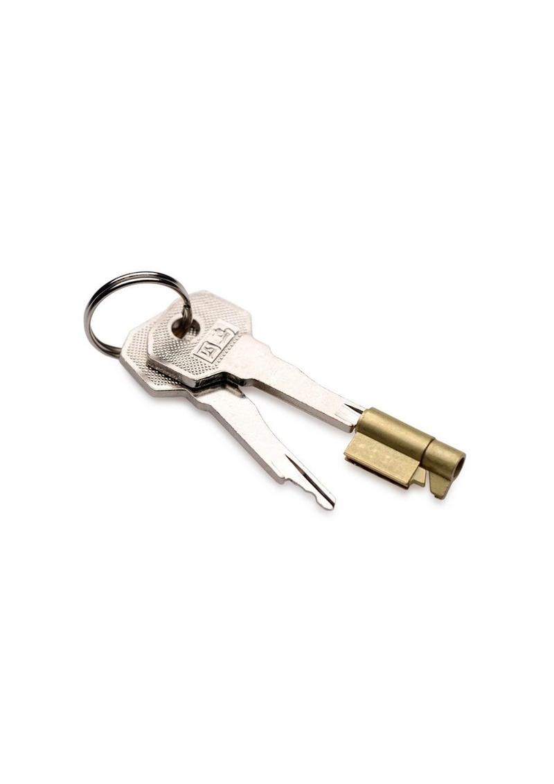 Master Series Clear Captor Chastity Cage with Keys – xpressionsadultstores